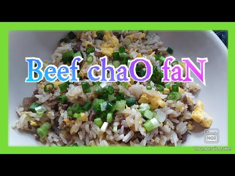Beef chao fan - YouTube