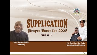 US Supplication Prayer Hour For 2025 Ii Day 03 Ii Pst Tim Abi Abiola ...