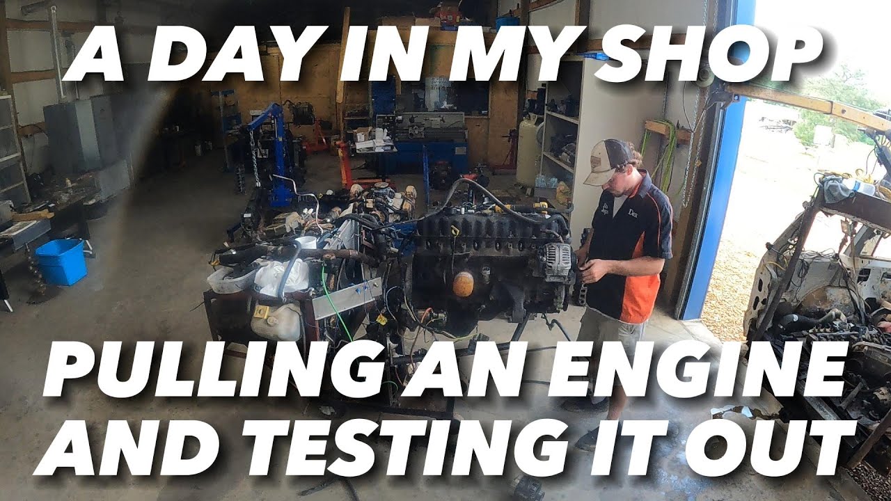 Get An Inside Look At My Job Pulling And Testing Used Engines For ...
