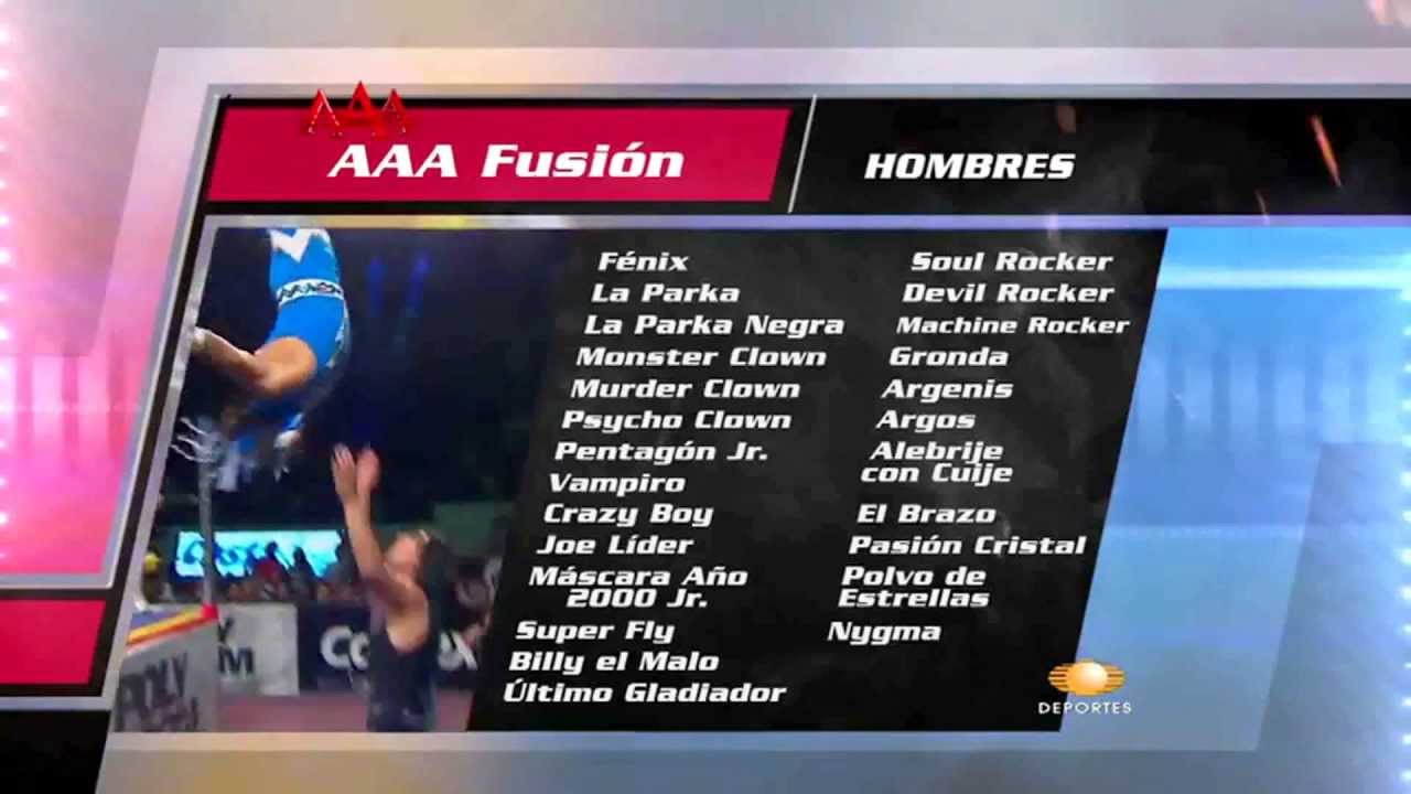 AAA SE DIVIDE CON SUS ROSTERS 2013 [HD] - YouTube