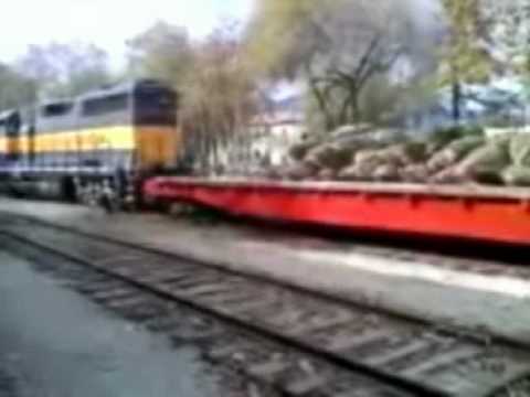 Fillmore and Western Christmas Tree Train 2009 pt. 2 - YouTube