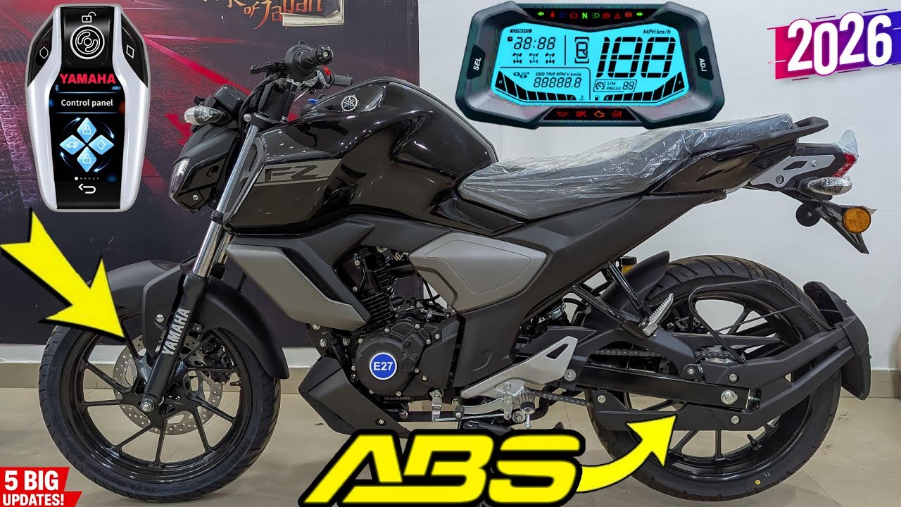 2026 Yamaha FZ Dual Channel ABS BS7 Engine New Launched 😱 | Review ...