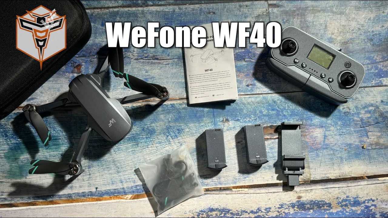 Great Info on WeFone WF40 4K Drone - YouTube