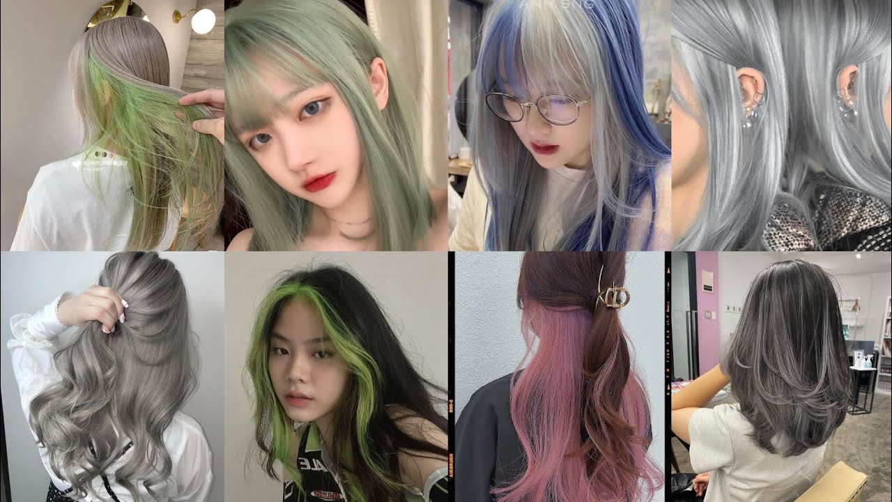The most trendy hair dye ideas|| Hair dye fashion|| - YouTube