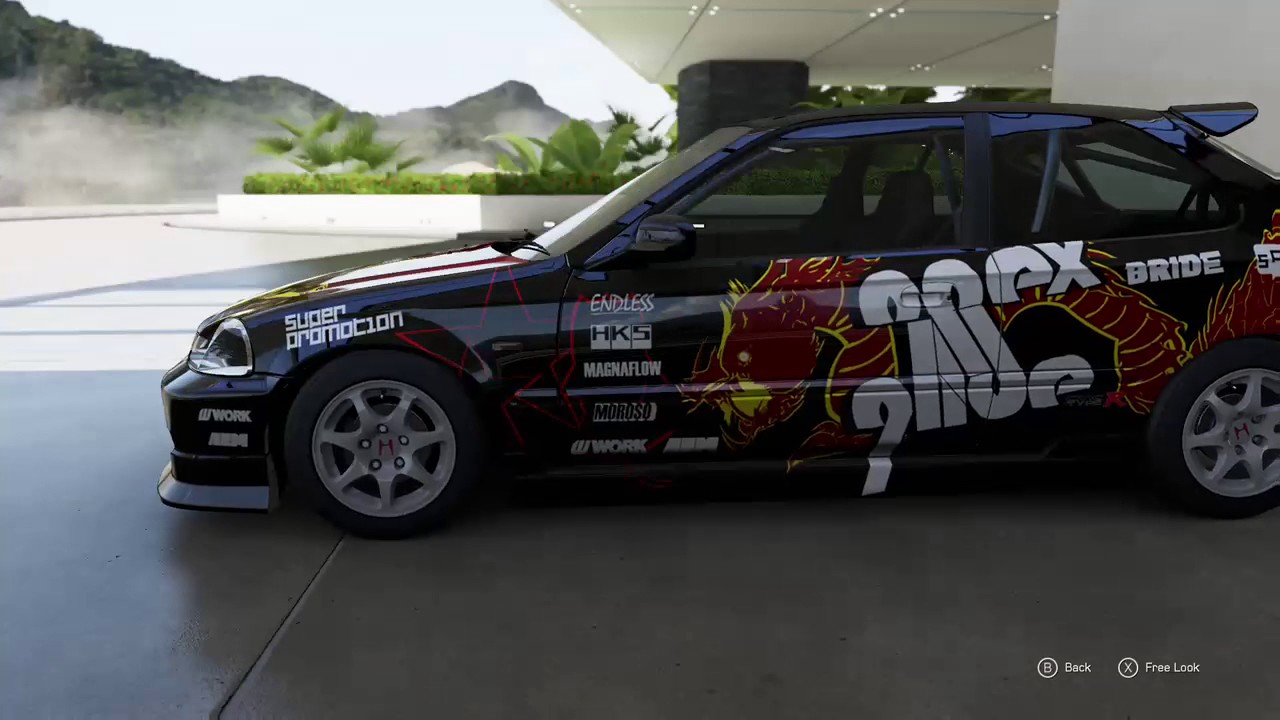 NFS Prostreet - Joe Tackett's Civic (Apex Glide) - YouTube