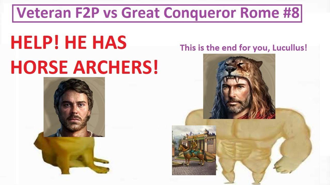 Great Conqueror Rome (Only Commander Challenge) #8 - YouTube