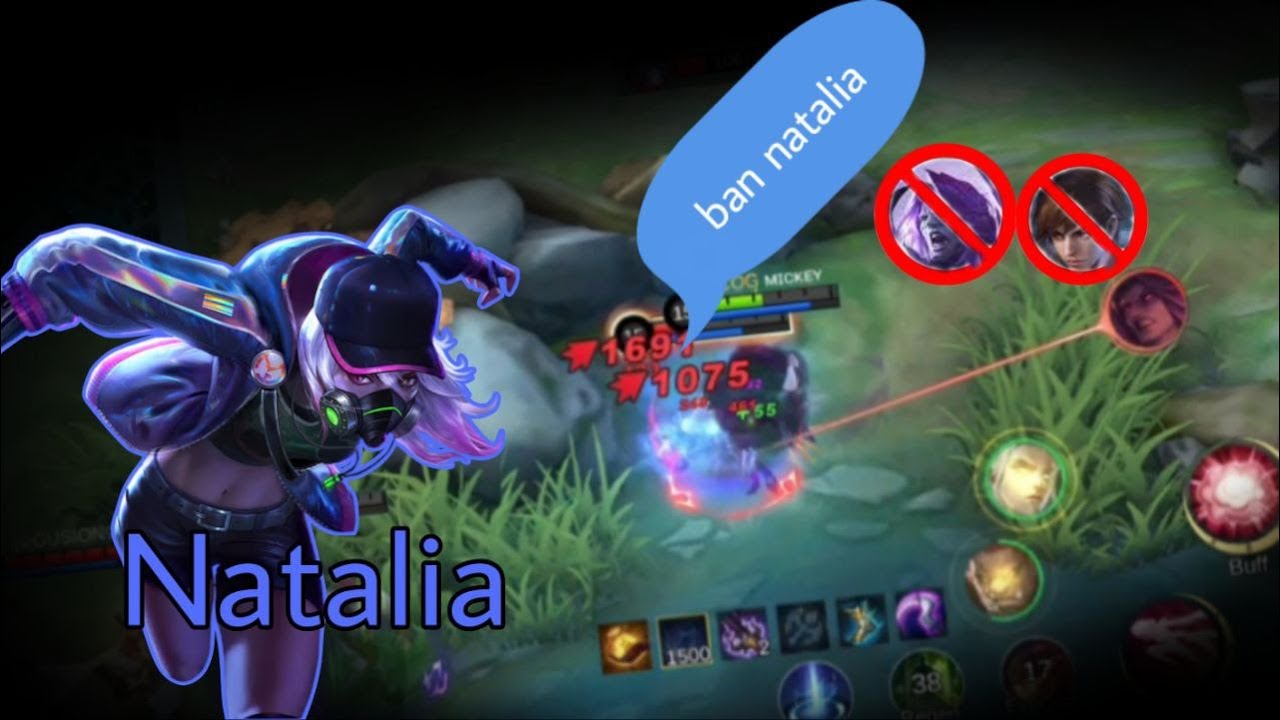 late game မှာ enemy mm နဲ့ mage တို့အတွက် နတ်ဆိုးတစ်ပါးဖြစ်တဲ့ natalia ...