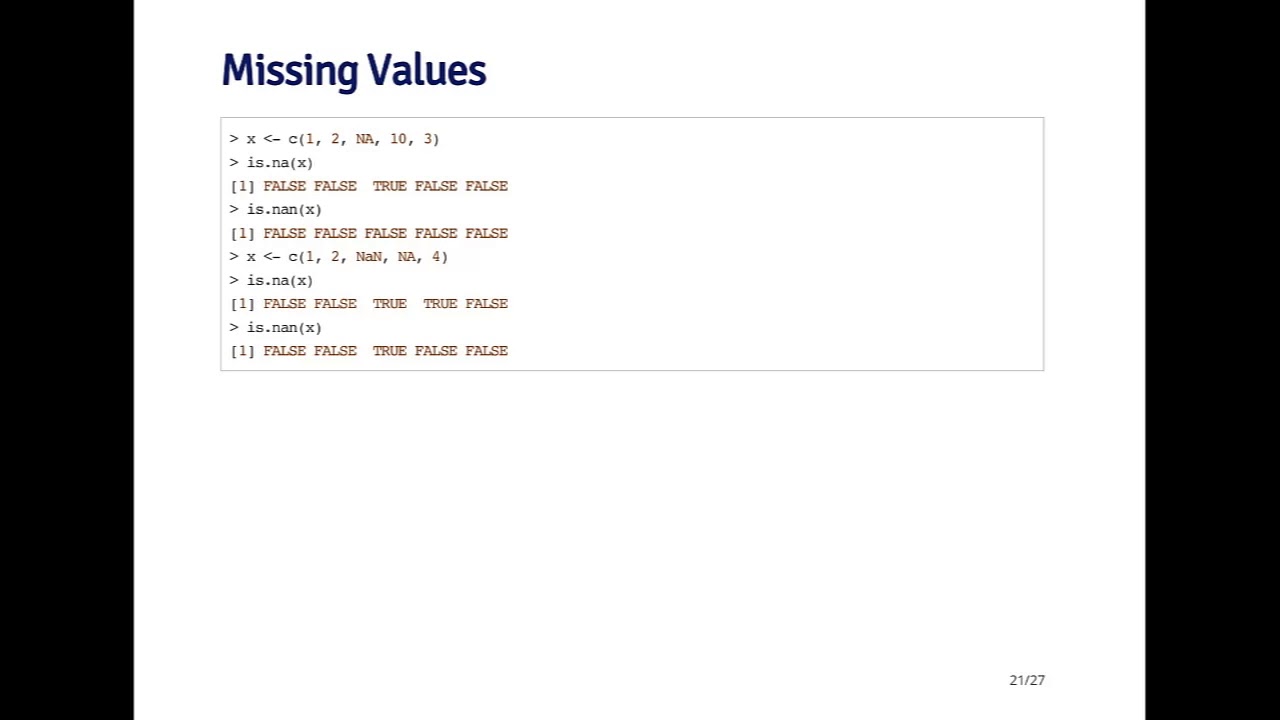 R Programming R Data Types Missing Values By Johns Hopkins University Youtube 7914