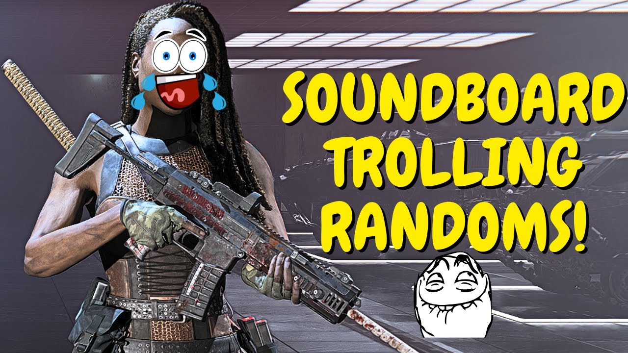 SOUNDBOARD TROLLING RANDOMS gets the WHOLE SQUAD LAUGHING! (HILARIOUS ...