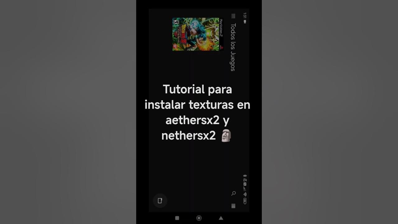 Tutorial para instalar texturas en aethersx2 y nethersx2 #hd #texturepack #aethersx2 - YouTube