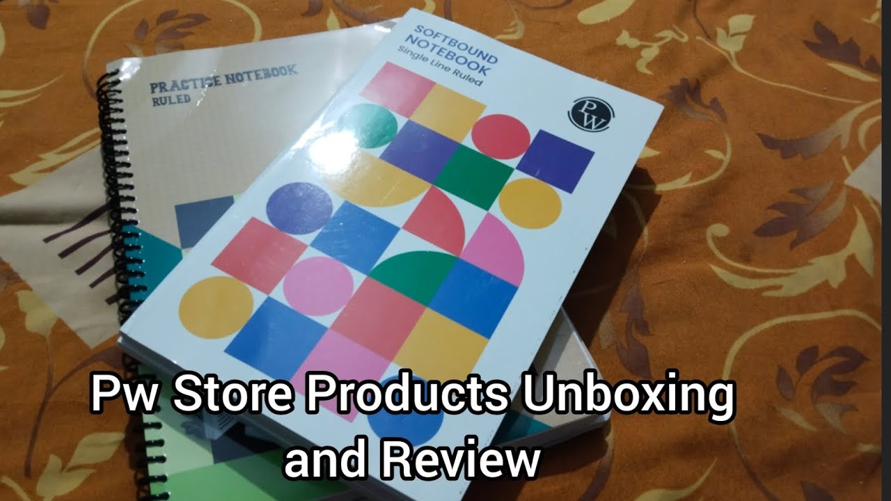 Pw Store Products Unboxing and Review | Pw Store notebooks review | Pw ...
