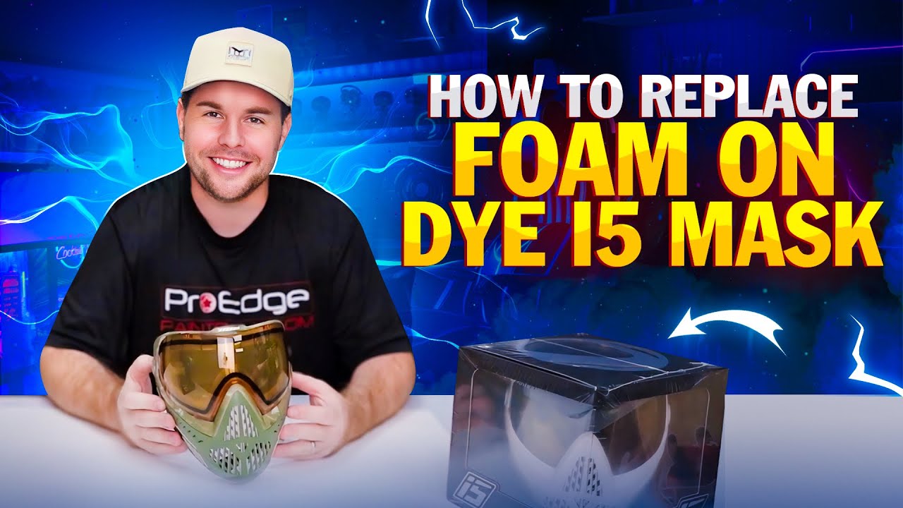 How to replace Foam on Dye I5 Mask - YouTube