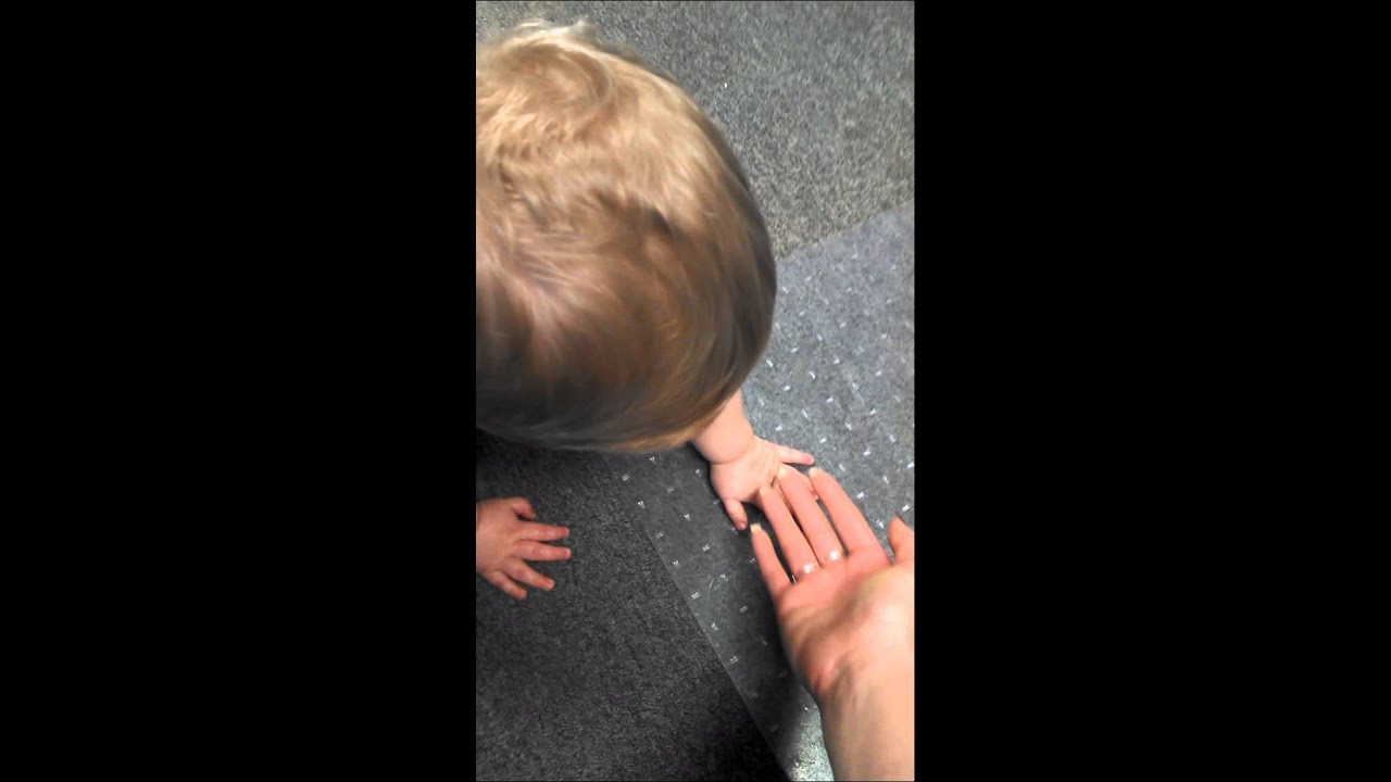 Baby Brandon says HIYA! Karate CHOP!!! - YouTube