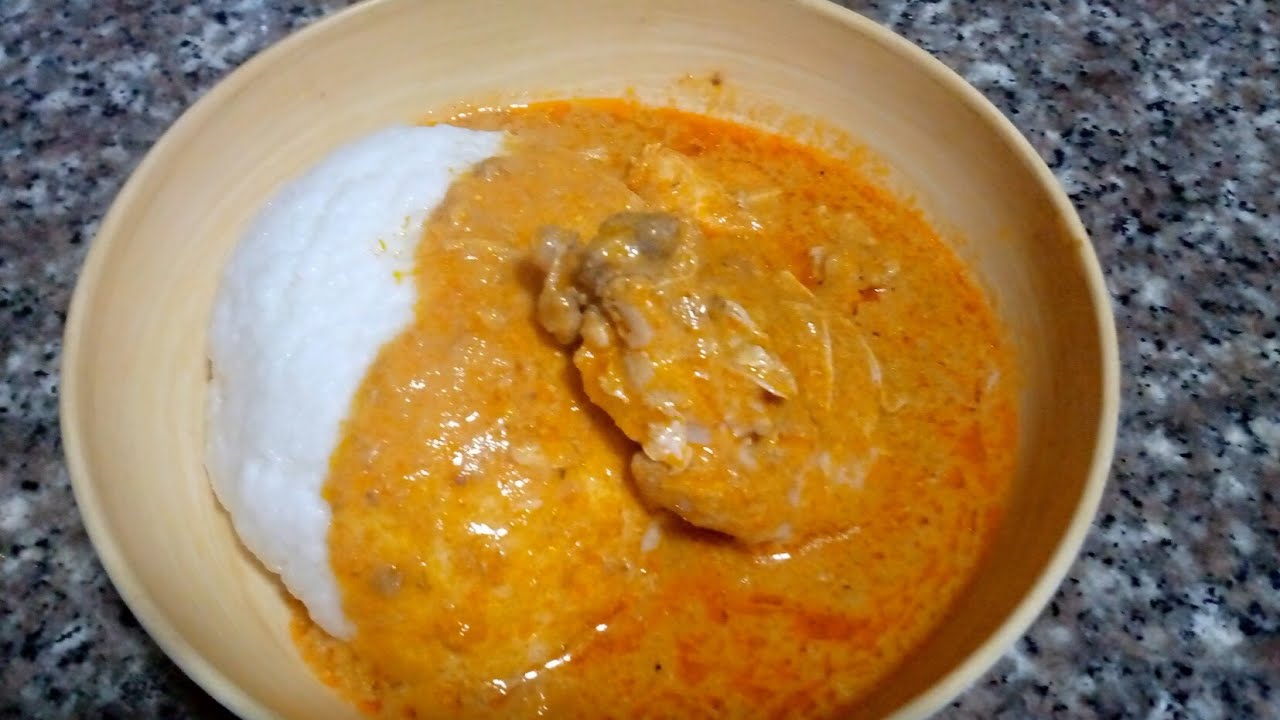 How To Cook Groundnut Soup, The Simplest Method - YouTube