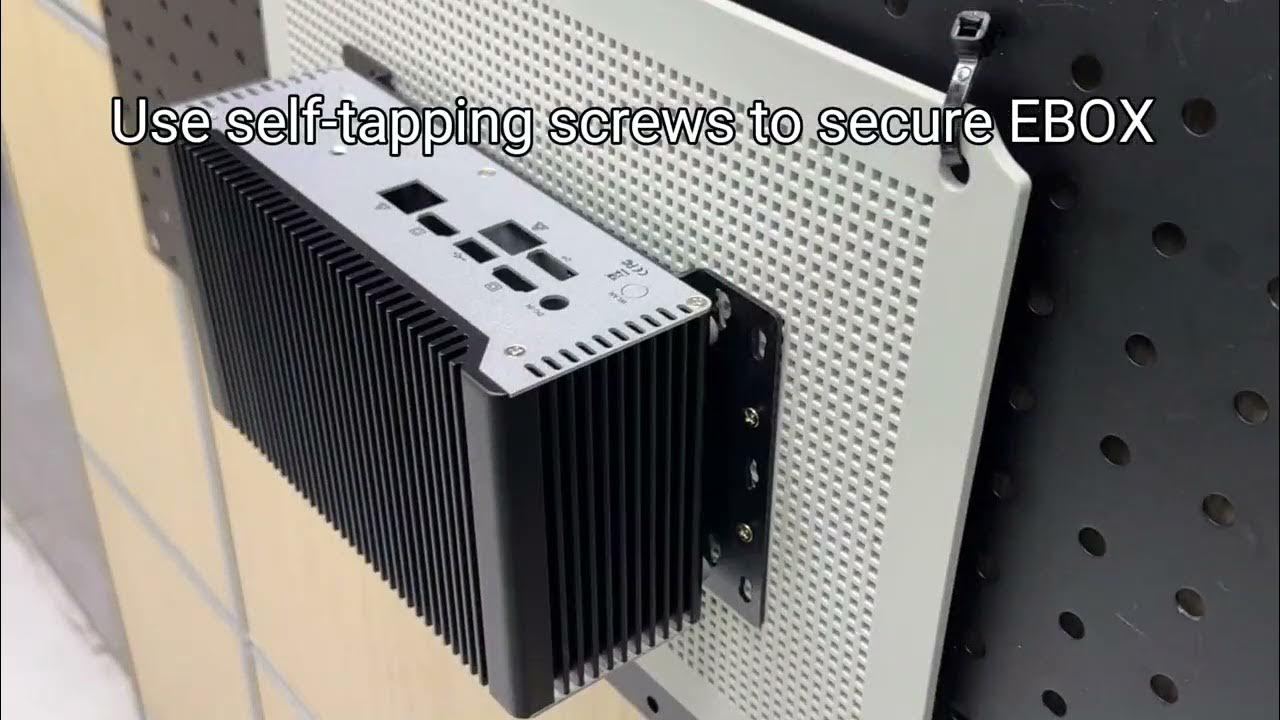 EBOX-TGL, EBOX-EHL VESA Rack Installation - YouTube