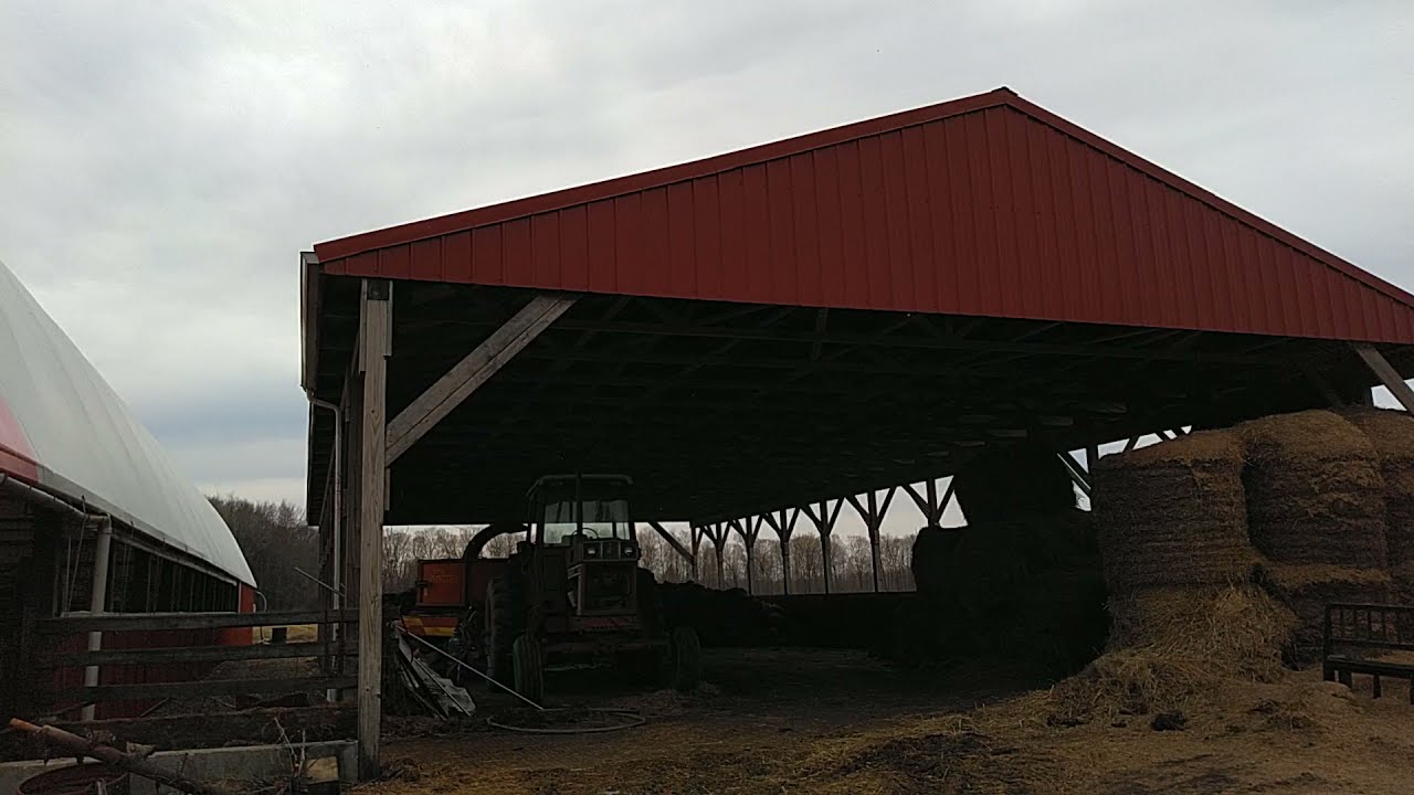 The manure storage building. - YouTube