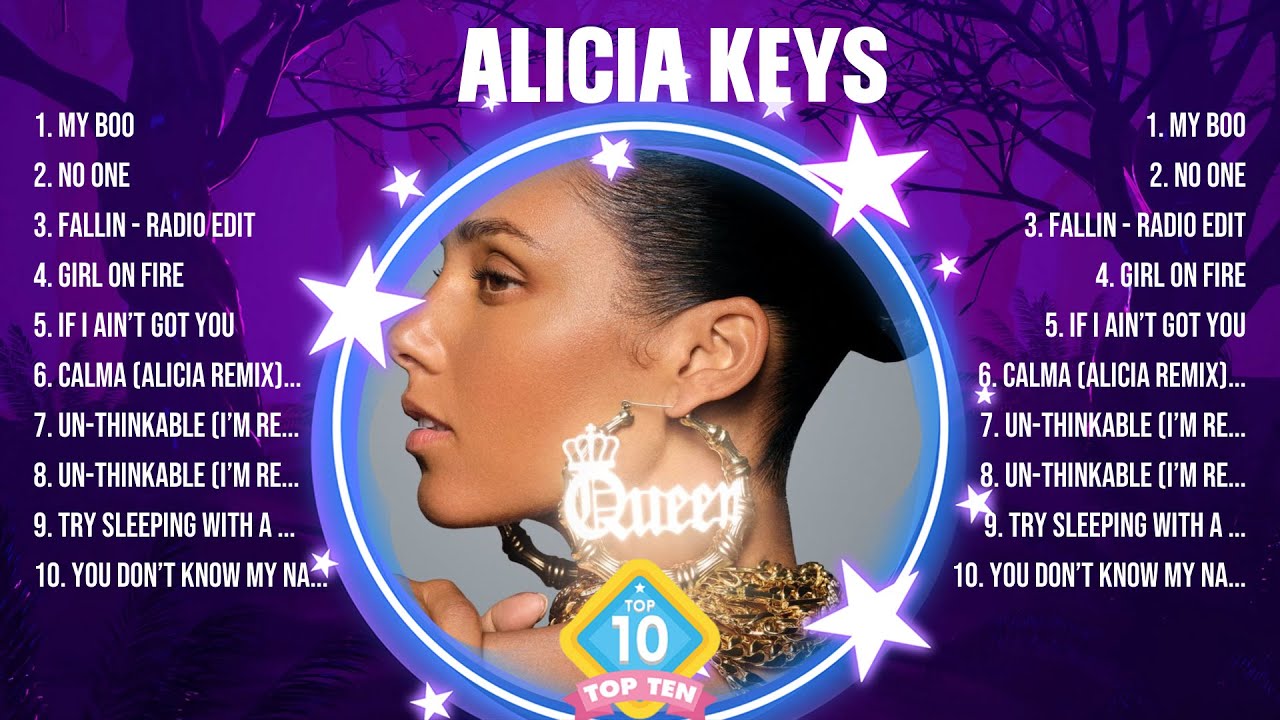 Alicia Keys Greatest Hits Full Album ️ Full Album ️ Top 10 Hits of All ...