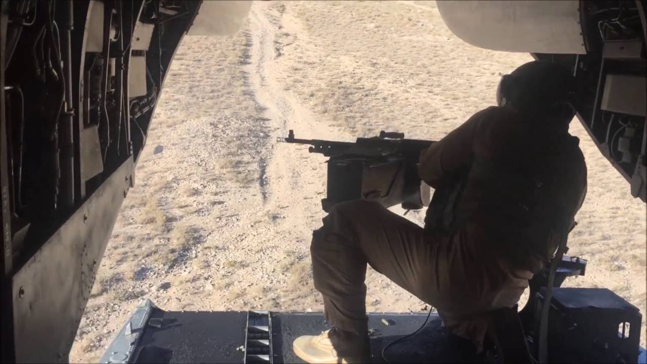 Door Gunner - Fastest M240 Machine Gun in Afghanistan - YouTube