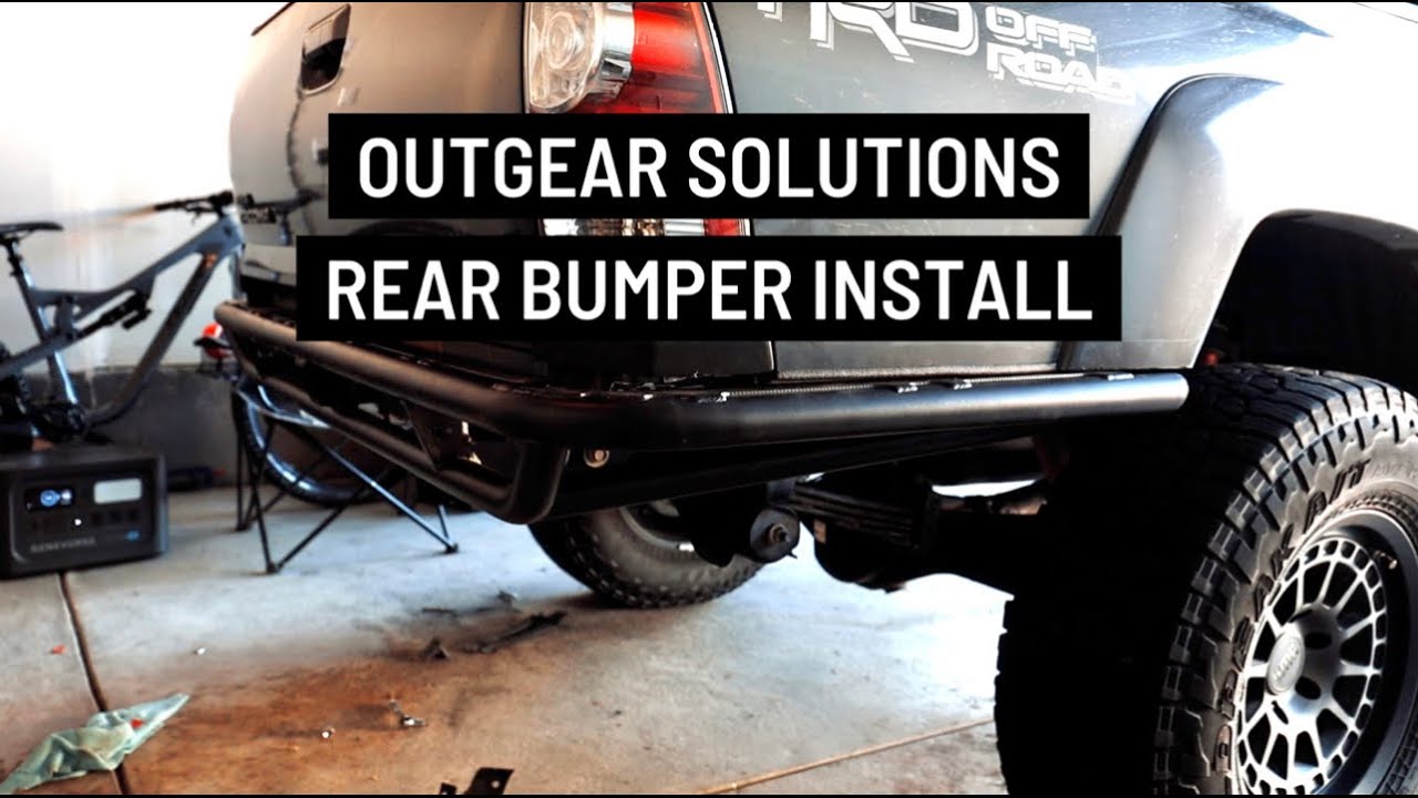 OutGear Solutions 2nd Gen Rear Bumper Install - YouTube