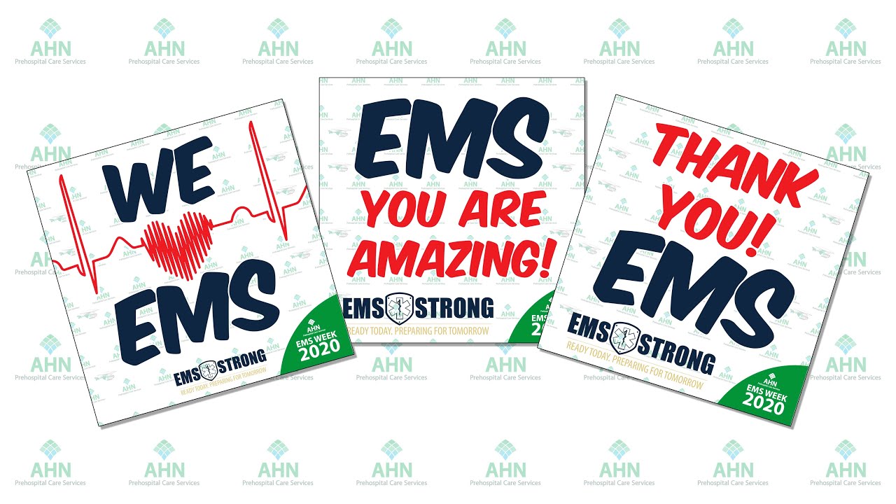 AHN Prehospital Care Services - EMS Week 2020 - YouTube