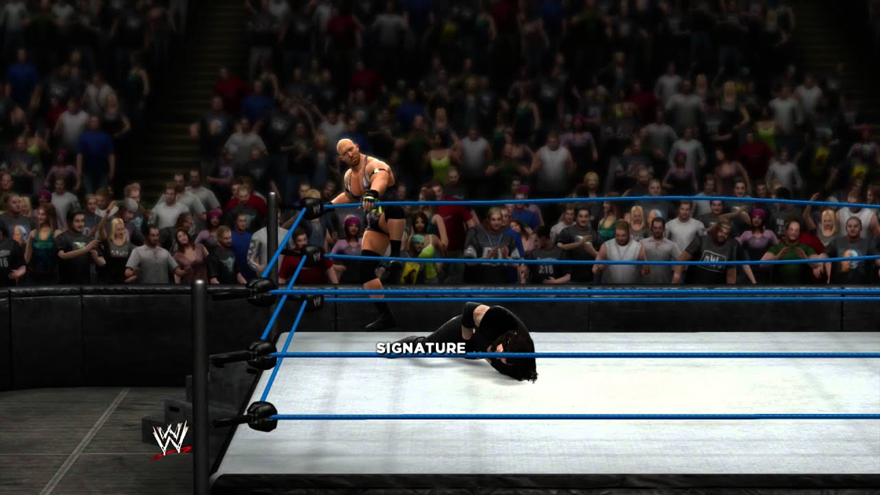 WWE '13 SmackDown ep.1 Undertaker '97-98 VS Ryback - YouTube