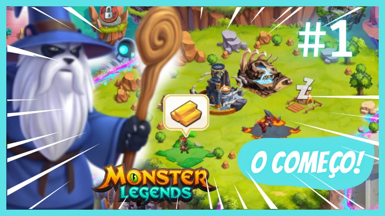COMEÇANDO NO MONSTER LEGENDS! (ERA FERAL) Ep.1 - YouTube