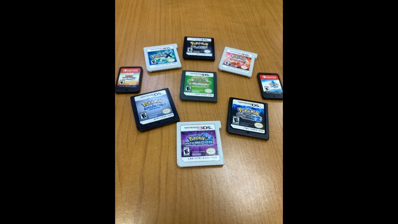 Flexing With My Pokémon Game Collection #pokemon #shorts - YouTube