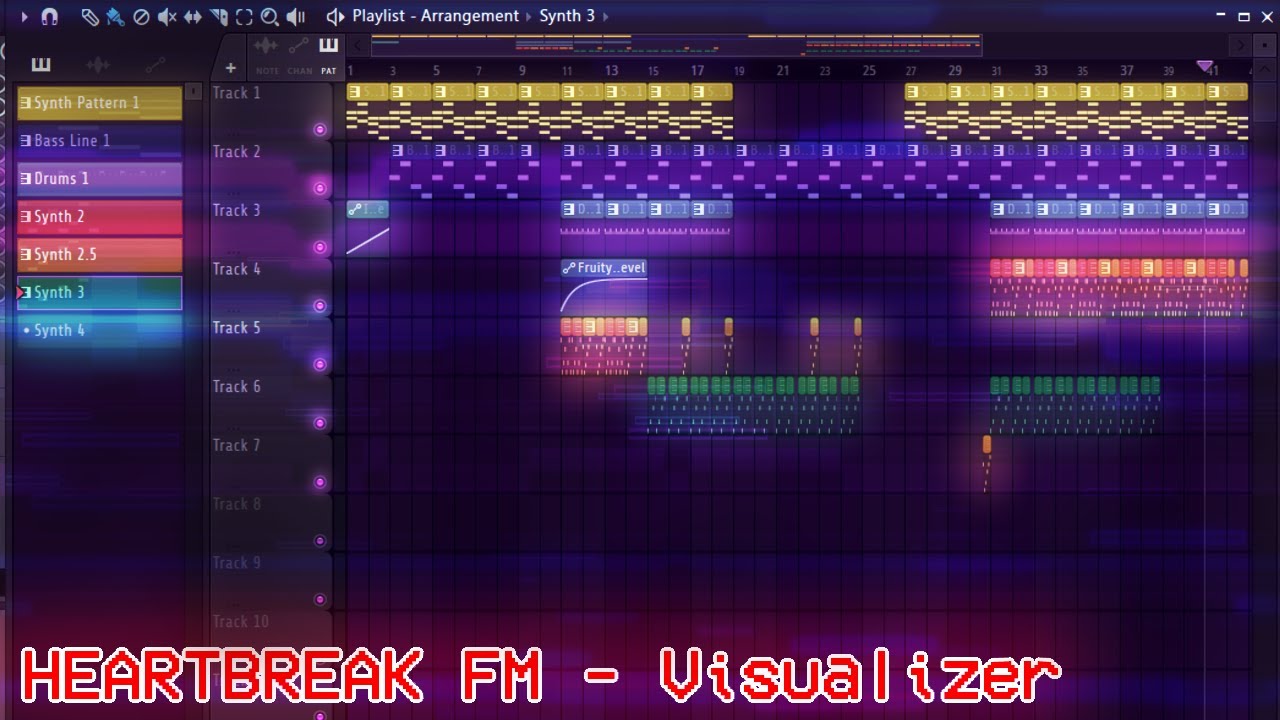 HEARTBREAK FM // Official Visualizer - YouTube