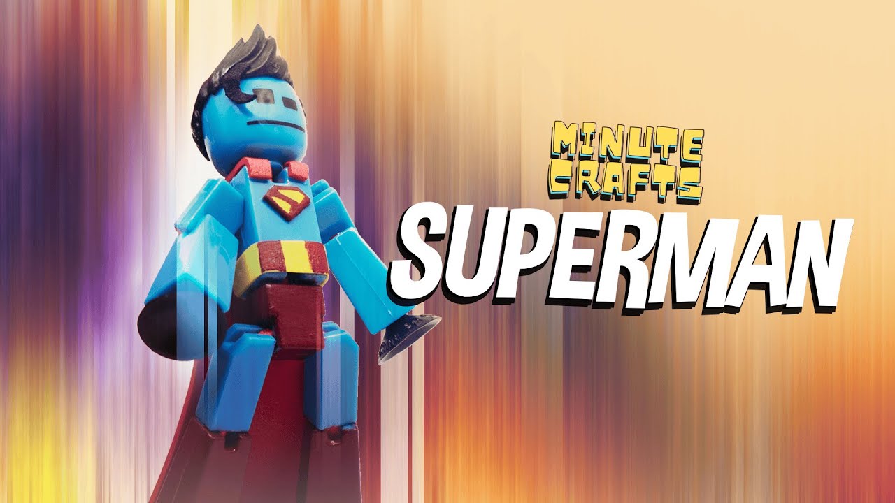 StikBot Minutes Craft: Super Stik! 💥 (DIY Superman) - YouTube