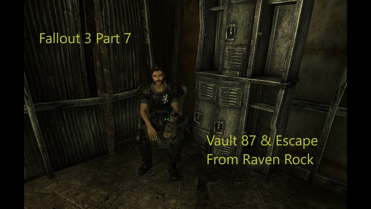 Fallout 3 Part Seven: The Battle For Vault 87 (And Some Enclave) - YouTube