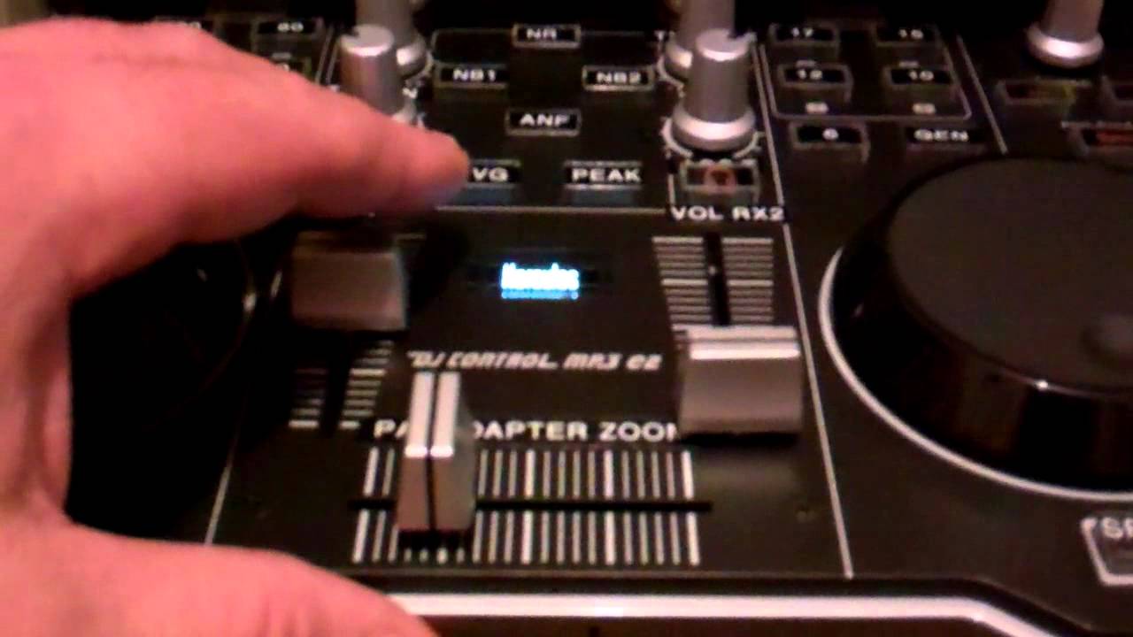 PowerSDR-UI and Flex5000 Hercules E2 DJ Board - YouTube
