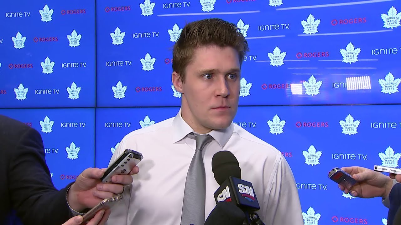 Maple Leafs Post-Game: Jake Gardiner - January 14, 2019 - YouTube