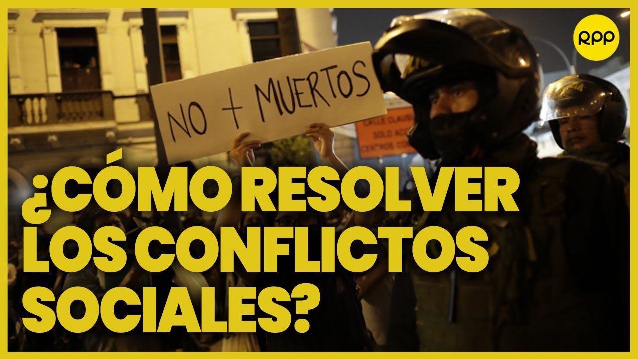 "La noción de conflicto social trasciende el concepto de violencia ...