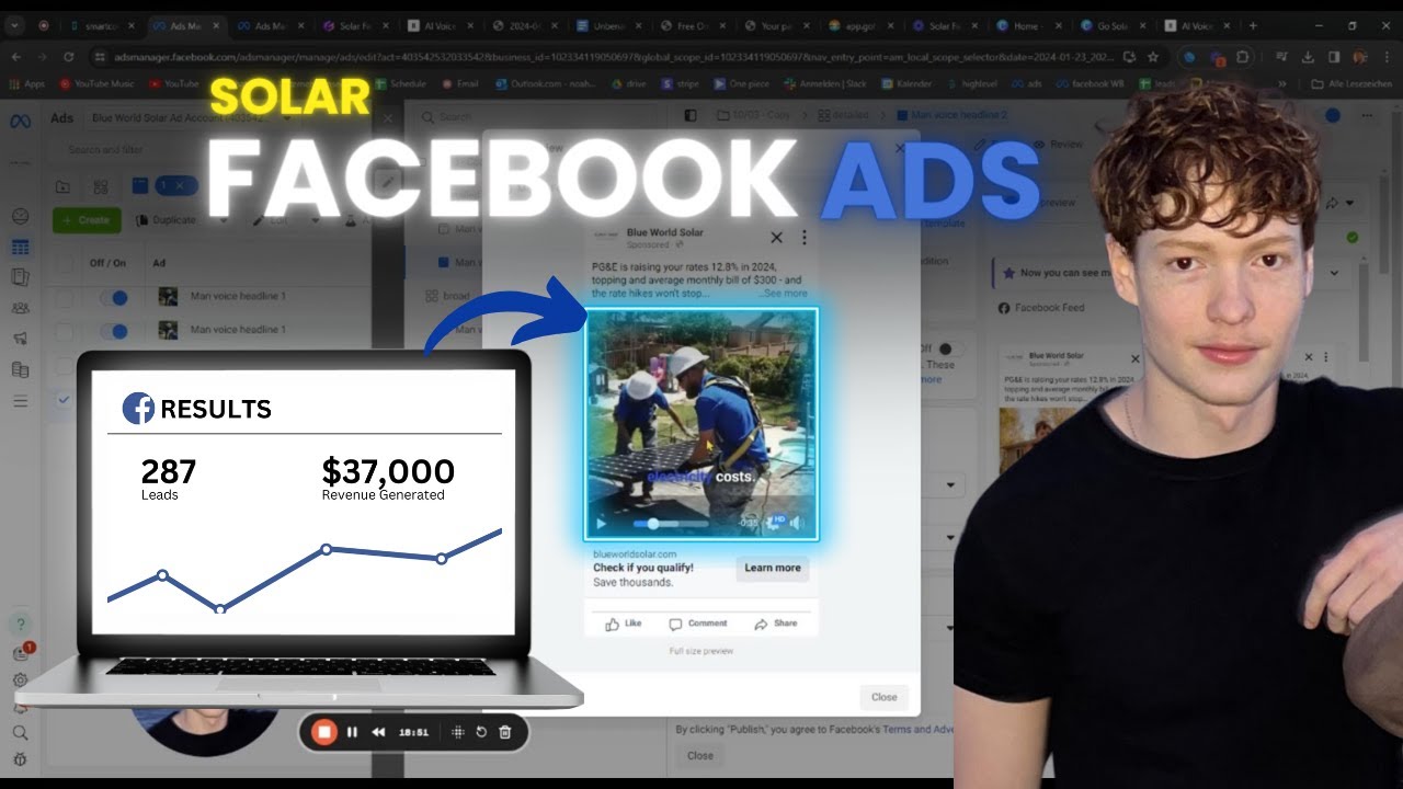 2024 Solar Leads Facebook Ads Masterclass | Solar marketing - YouTube