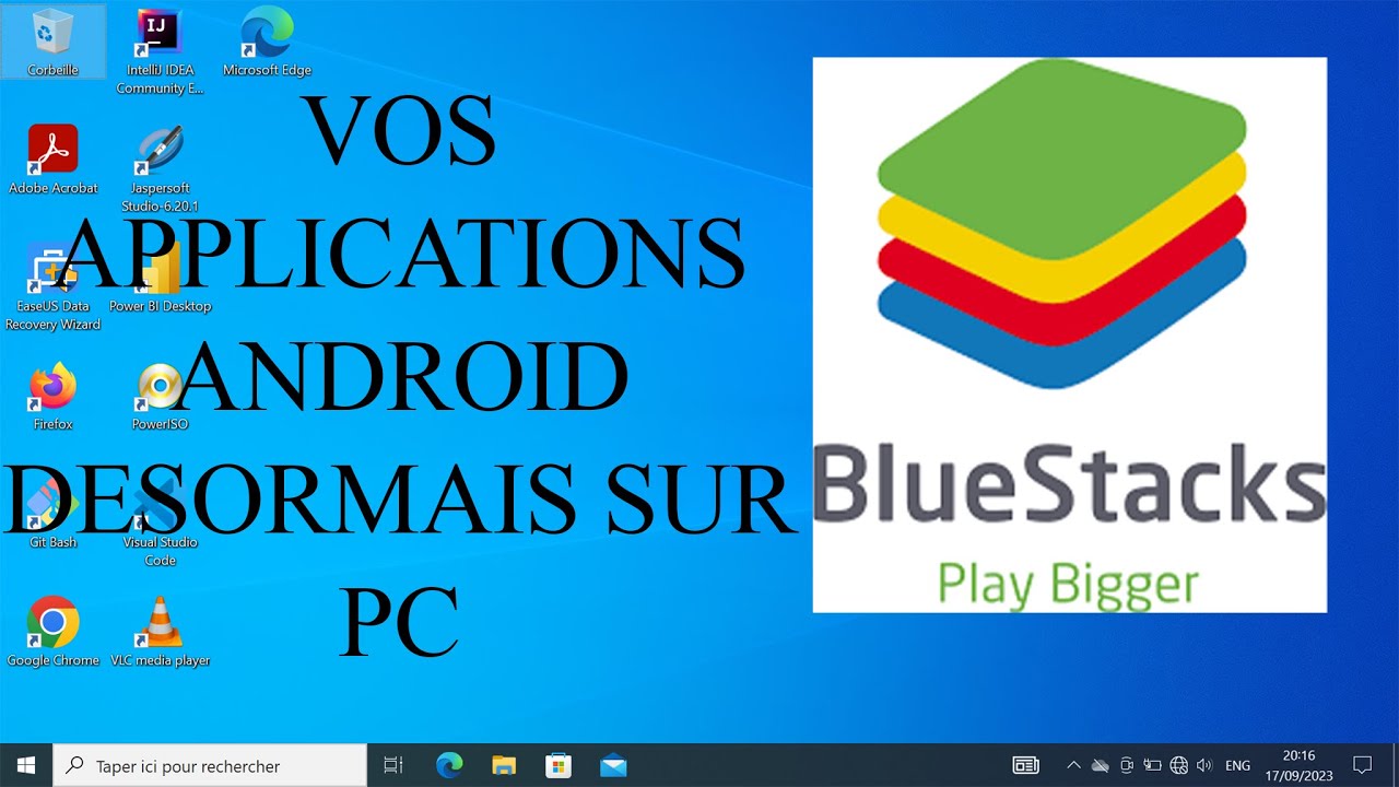 COMMENT INSTALLER DES APPS ANDROID SUR PC ? - YouTube