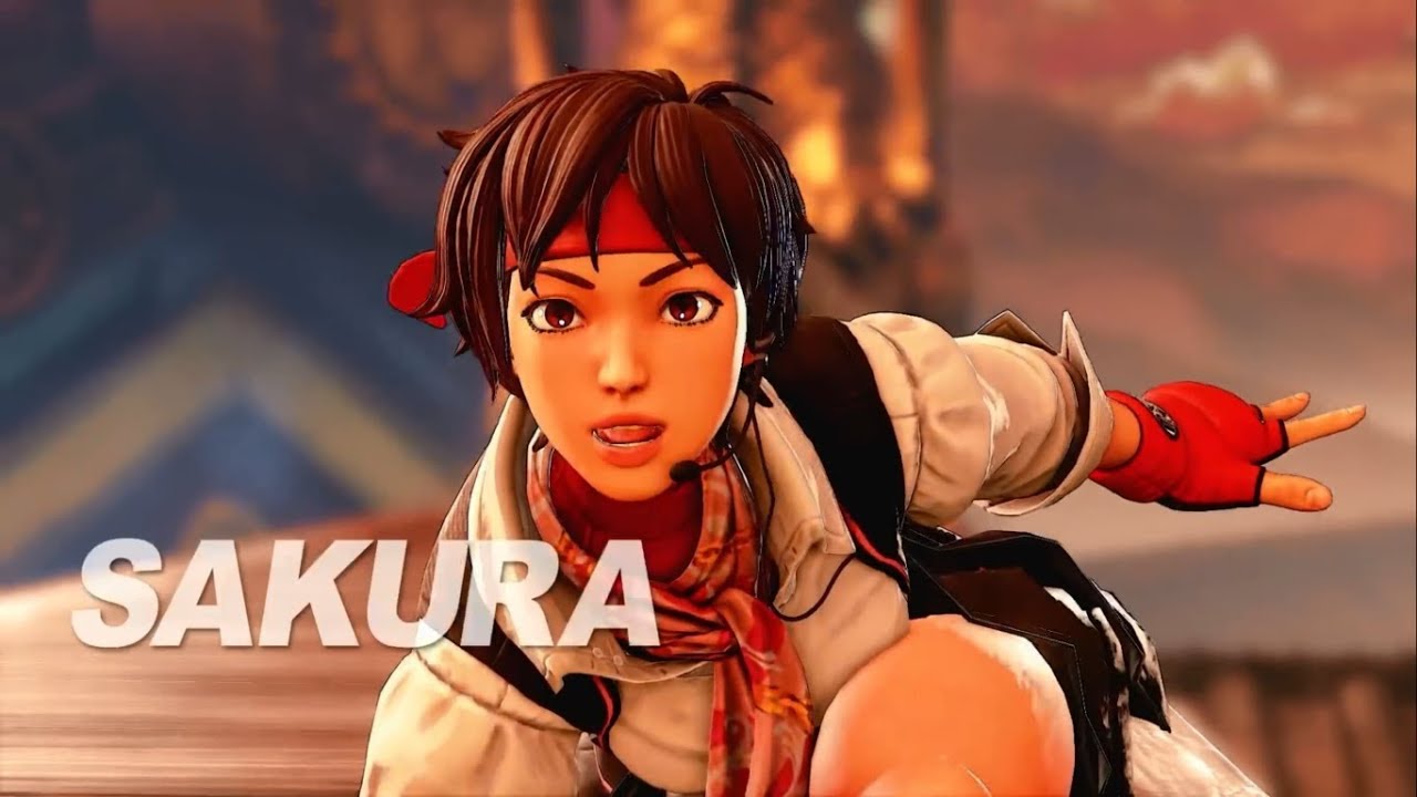 Street Fighter V SAKURA Reveal Trailer - NEW (1080p) - YouTube