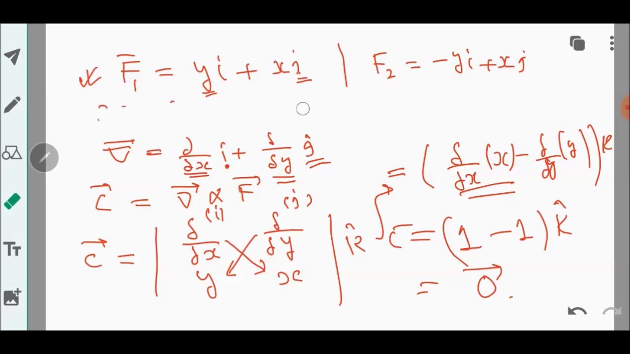 Vector Test of conservative force - YouTube