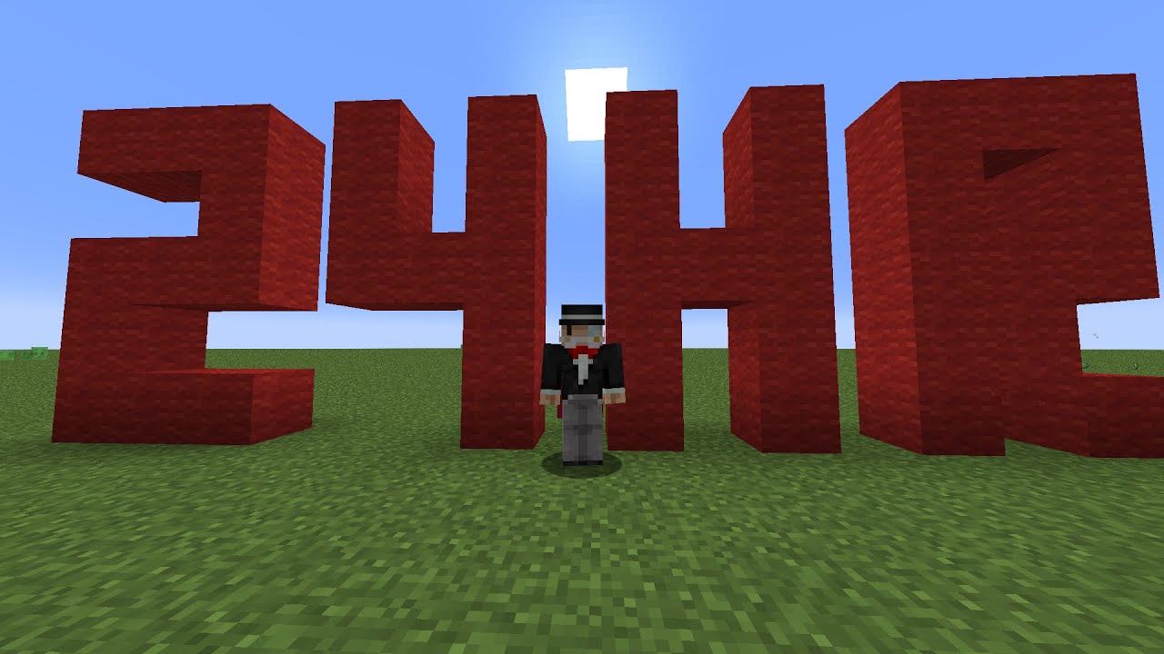 Minecraft 24 Hour Live Stream - YouTube