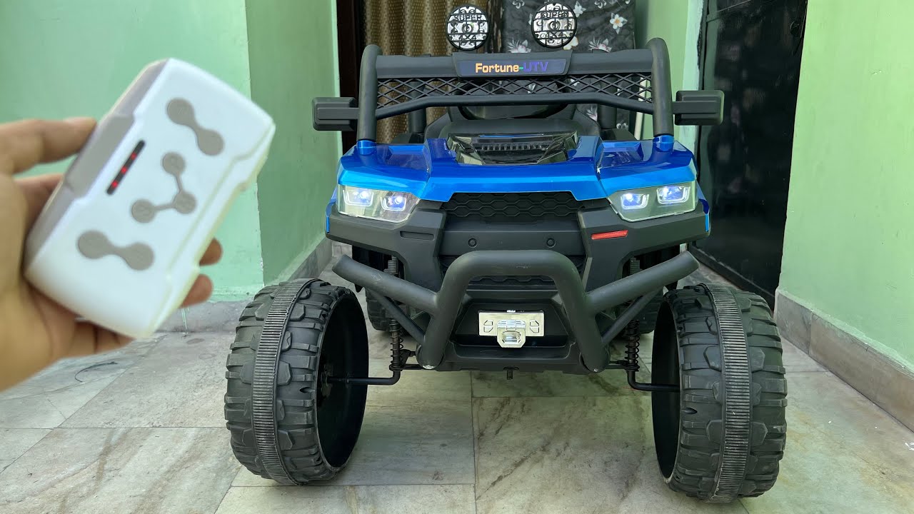 RC UTV Car Unboxing & Testing | The Power Wheels Ride on Car | Shamshad ...