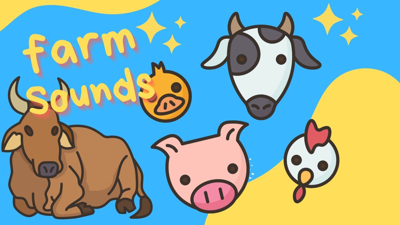 Farm Sounds| Farm animals #learning #kidslearning - YouTube