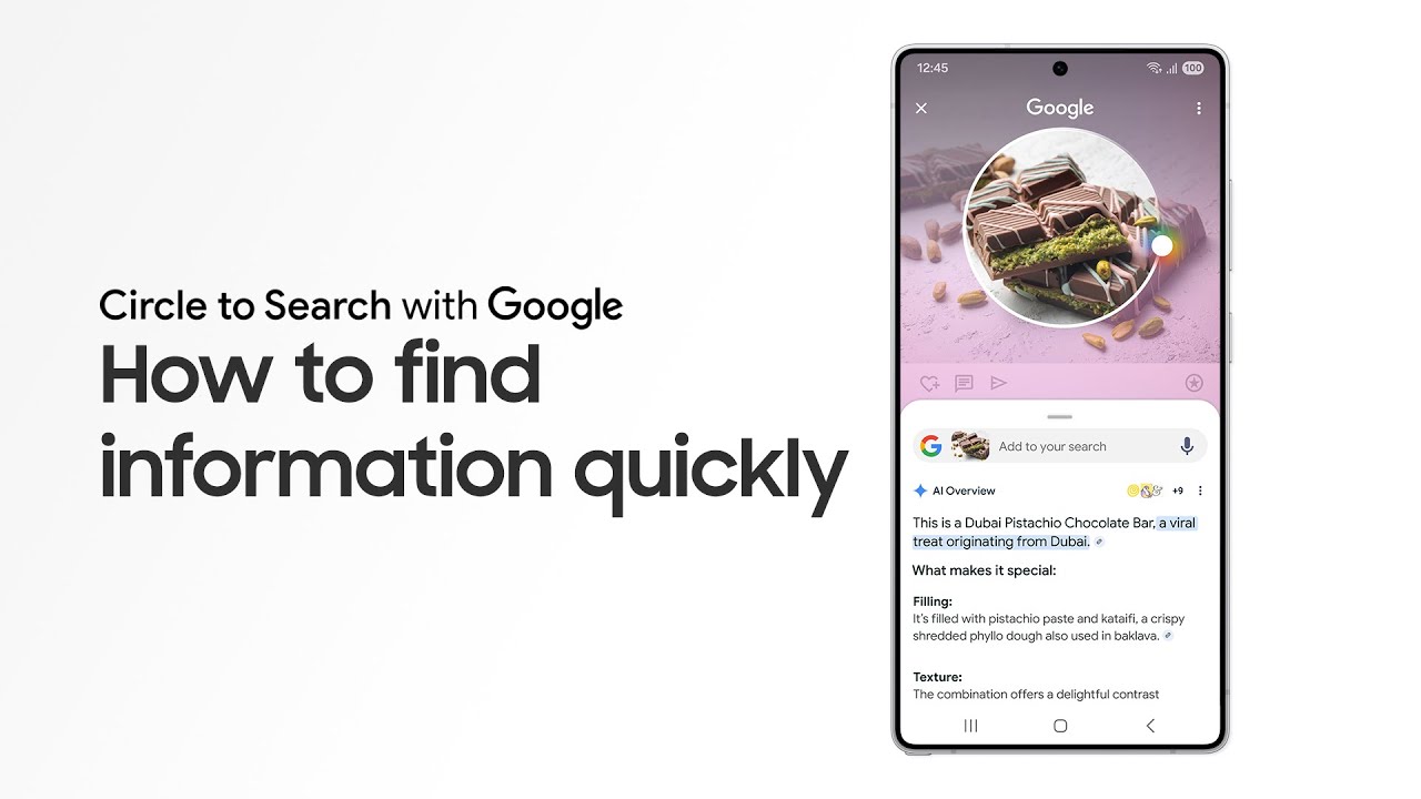 How To Use Circle To Search | Samsung Galaxy S25 | Samsung UK - YouTube