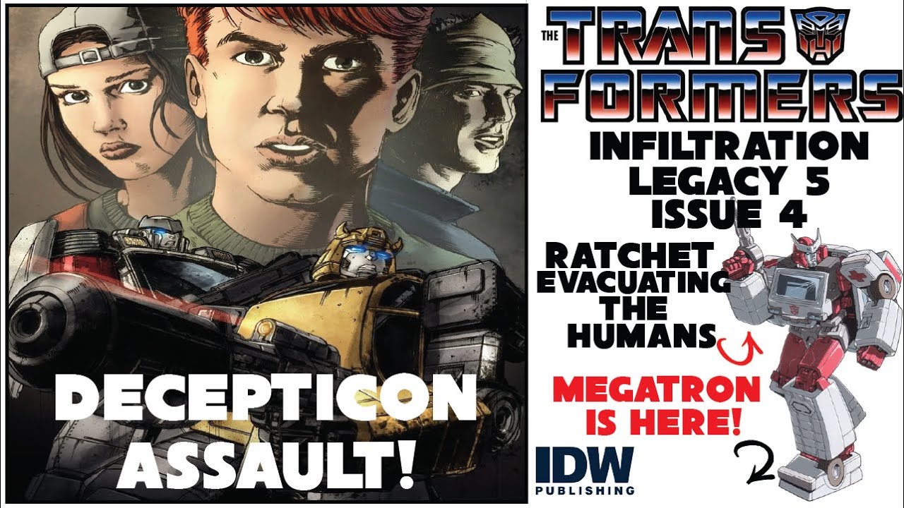 Transformers Infiltration Issue 4 (Legacy Issue 5) IDW Publishing Comic ...