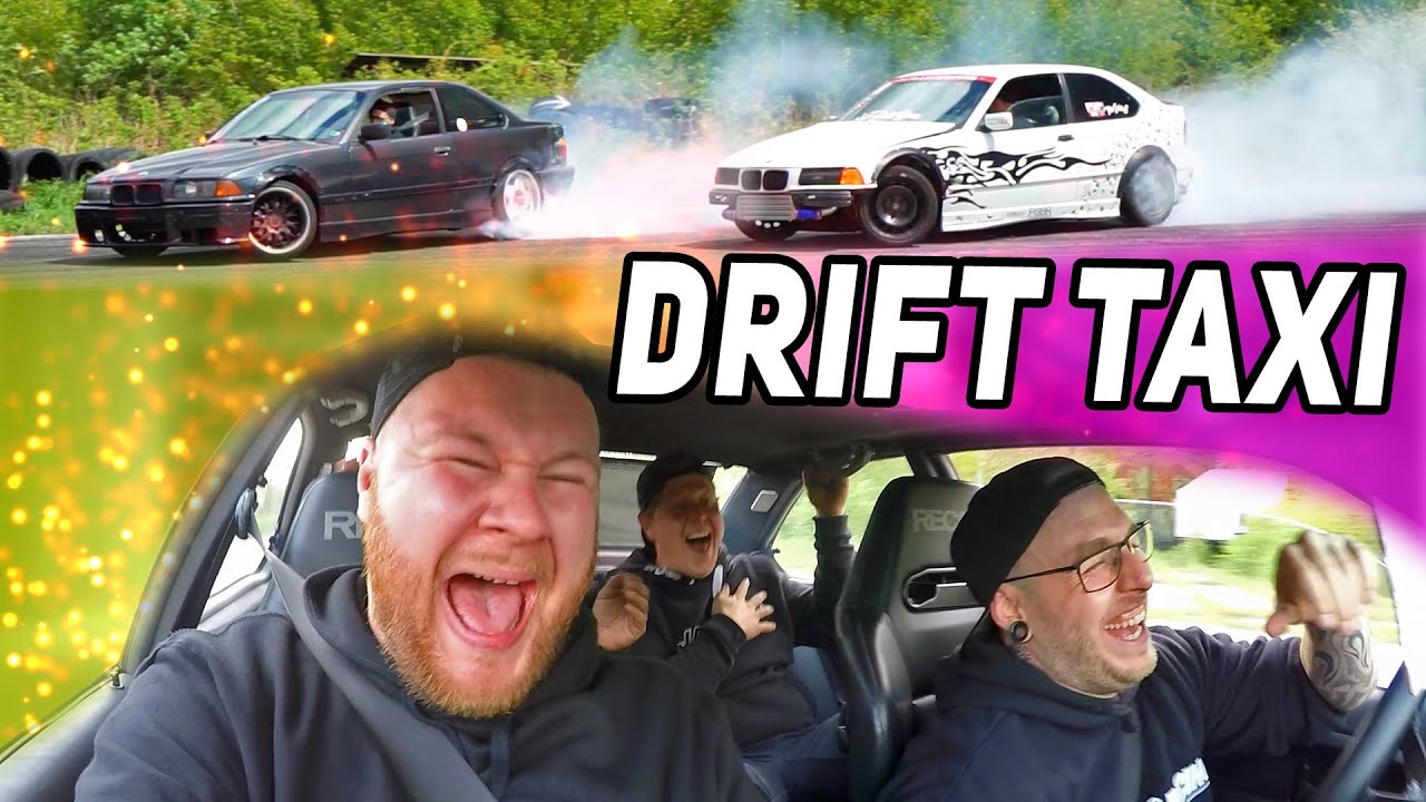DRIFT TAXI | BMW e36 Turbo Testfahrt in Allstedt - YouTube