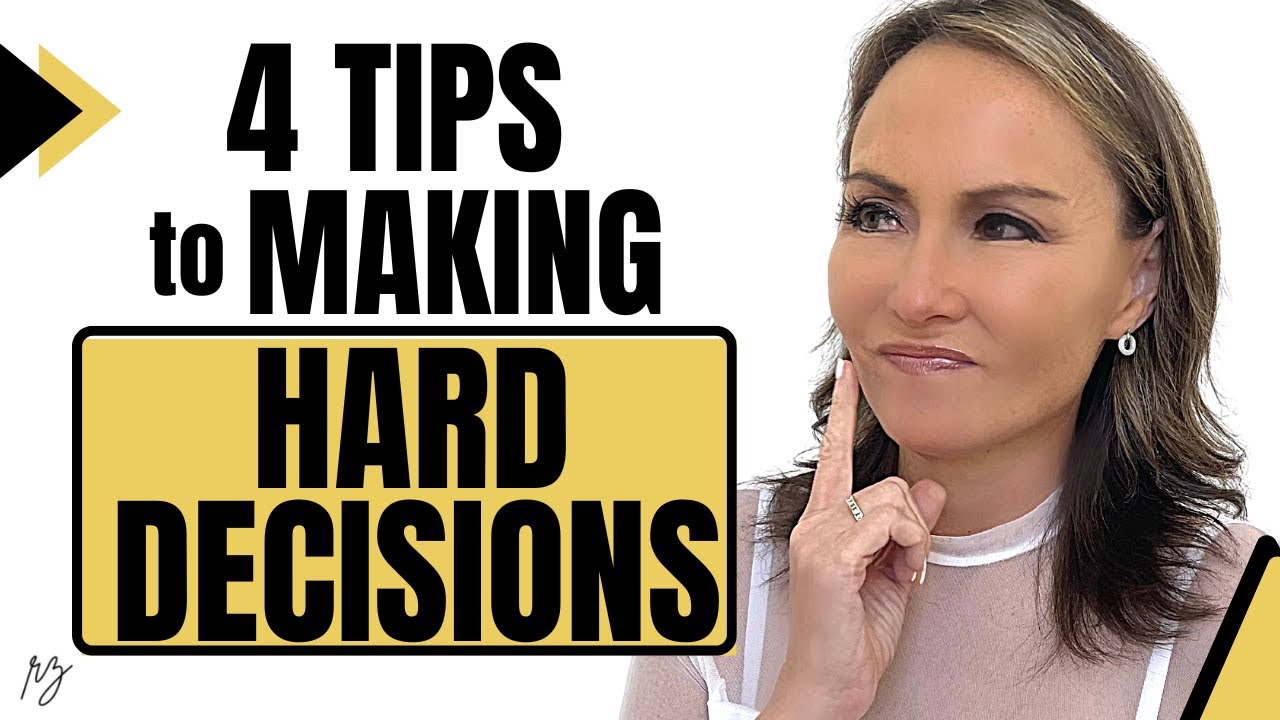 4 Tips for Making Hard Decisions - YouTube