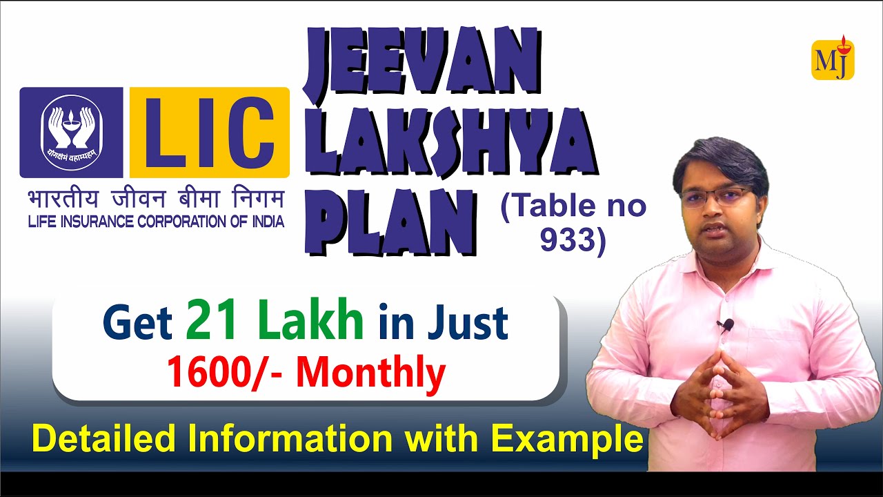 LIC Jeevan Lakshya 933 I Best Plan for Financial Security in 2024 I ...