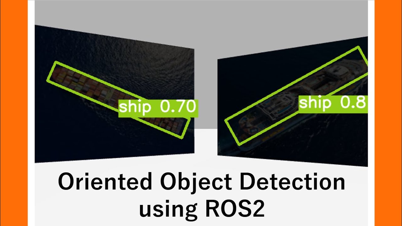 Oriented Object Detection Using Ros2 Youtube