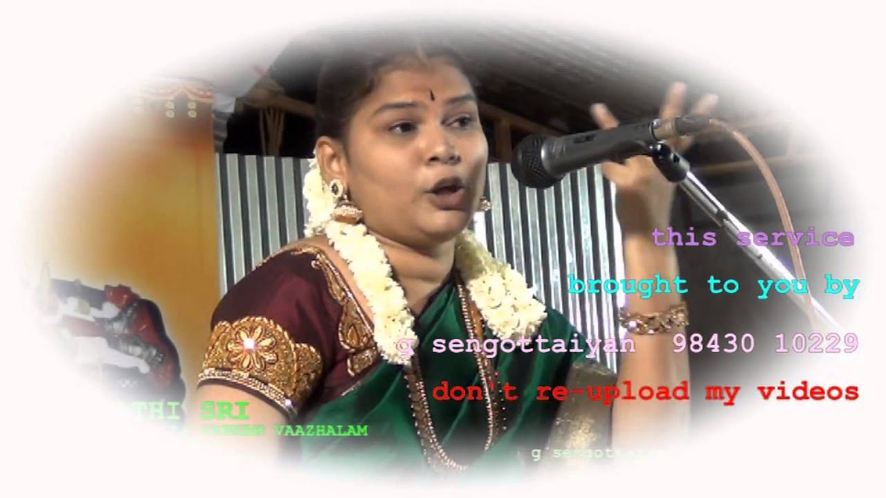 Sumathi sri = Nallavannam Vaazhalam 08 = Vaikasi Visagam 2015 - YouTube