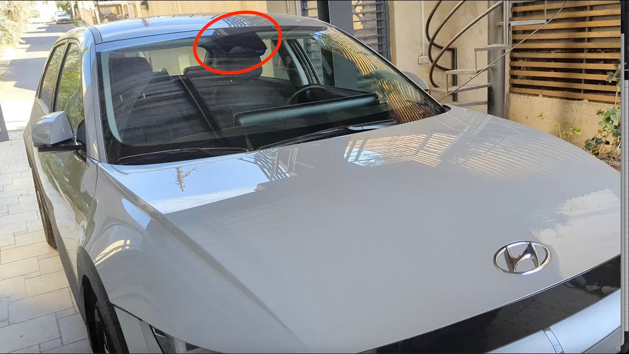 Ioniq 5 (Korean variant) integrated dash cam walkthrough - YouTube
