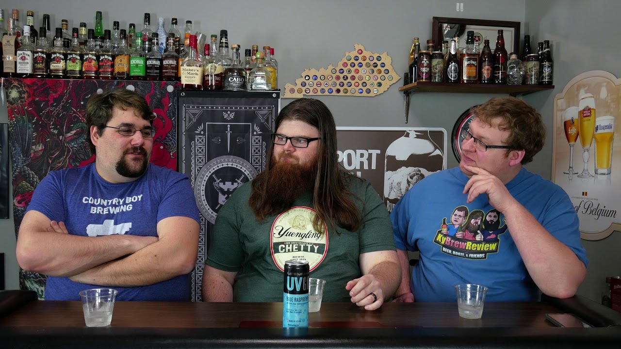 UV GO Blue Raspberry Seltzer Review! - YouTube