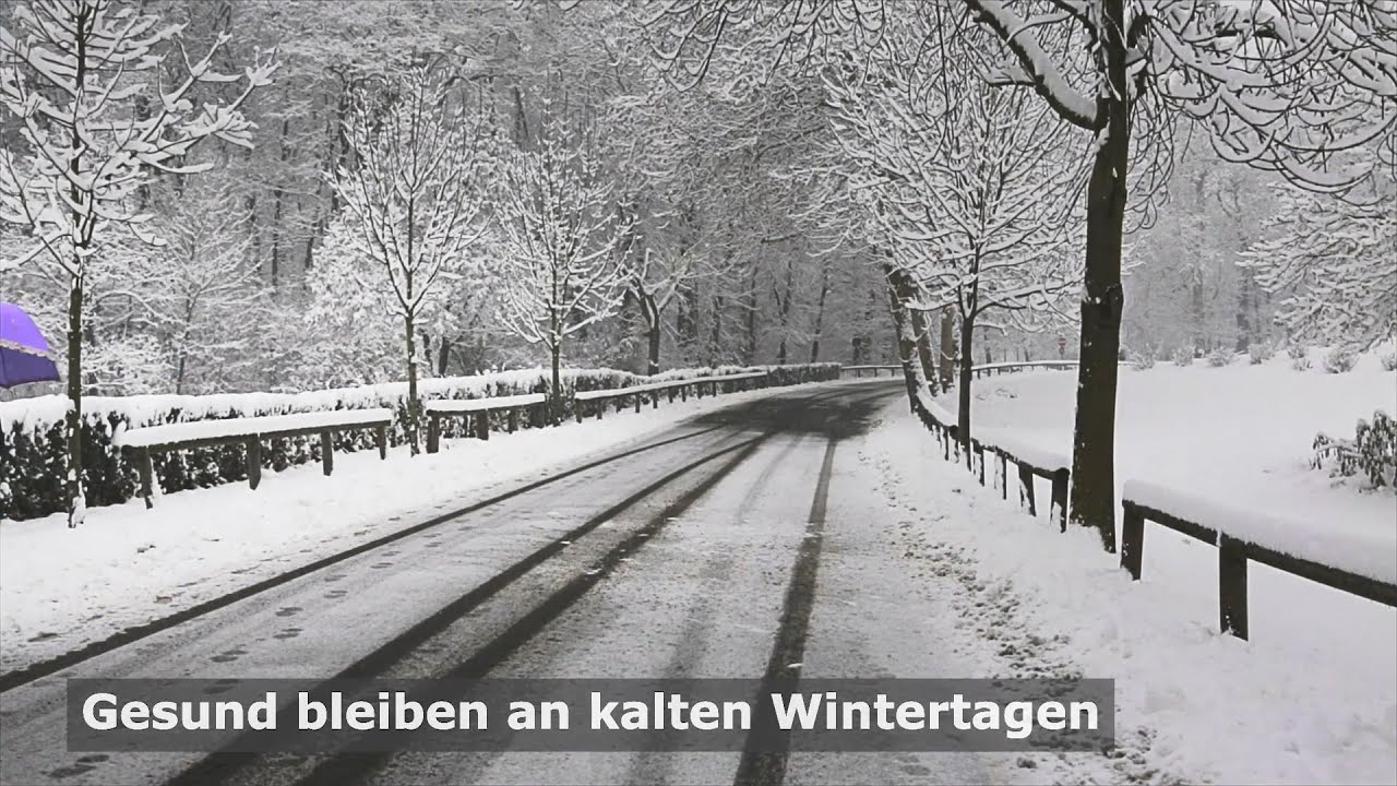 Gesund bleiben an kalten Wintertagen - YouTube